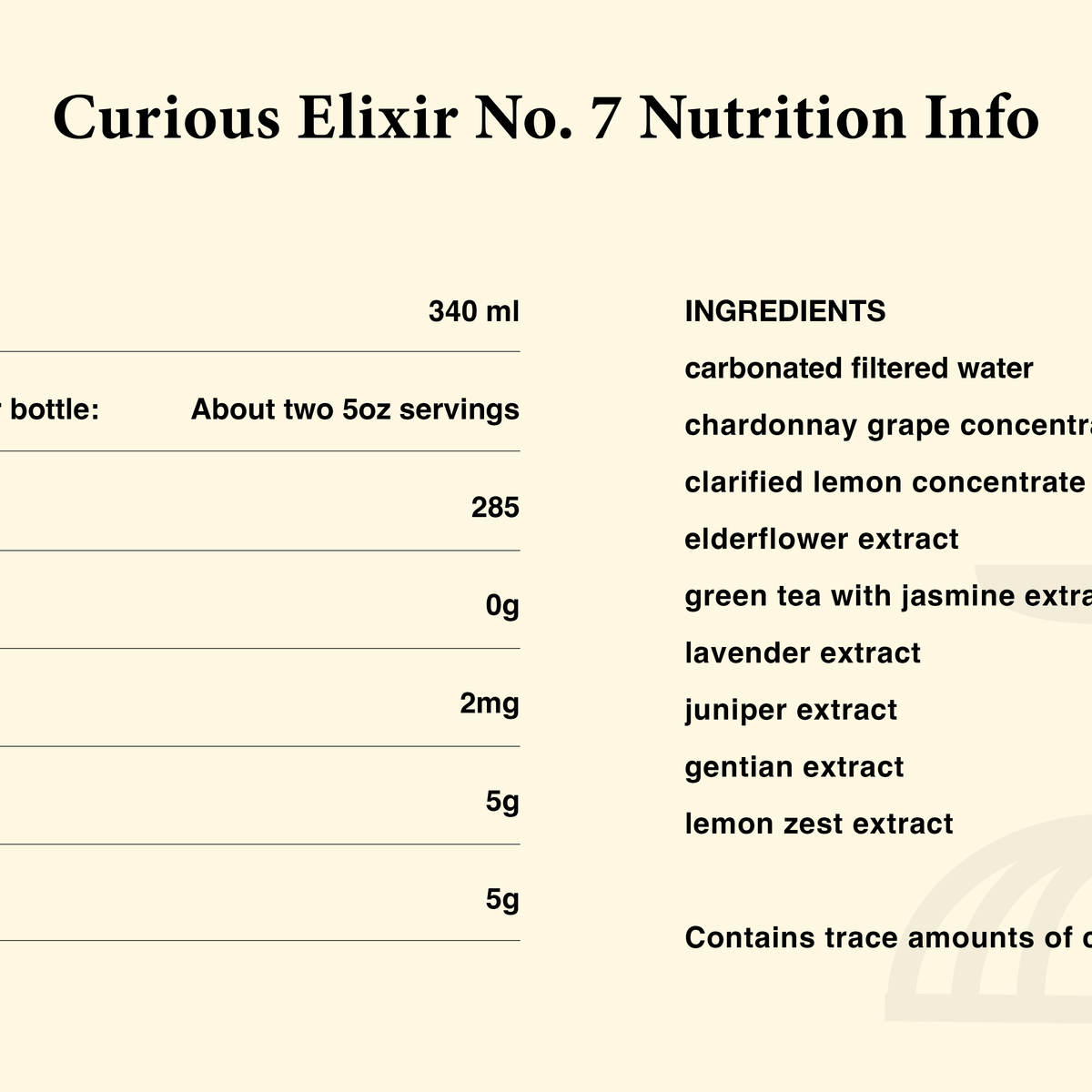 Curious Elixirs - Curious Elixir No. 7 Booze-Free Cocktails (4 pack ...