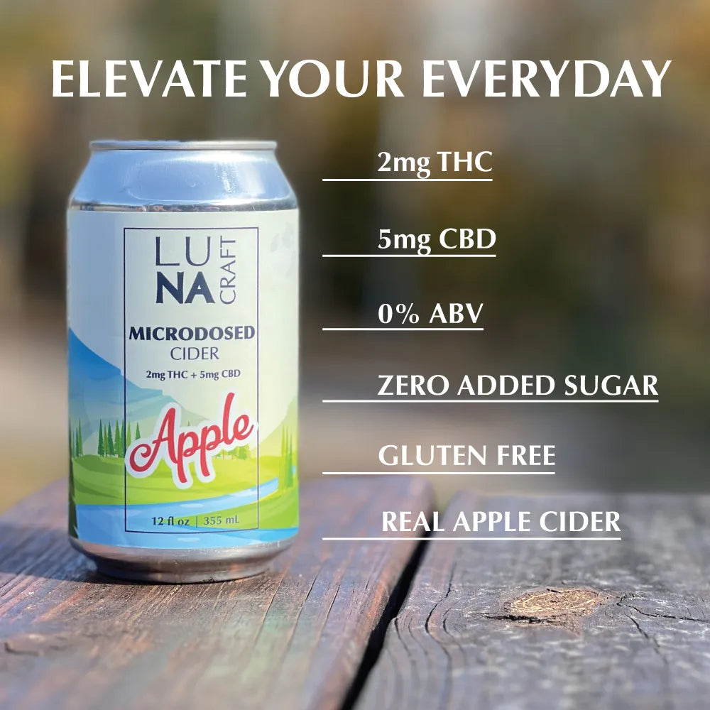 Luna Craft Beverages - Micro-Dosed Non-Alcoholic Cider – Swizzle: The ...