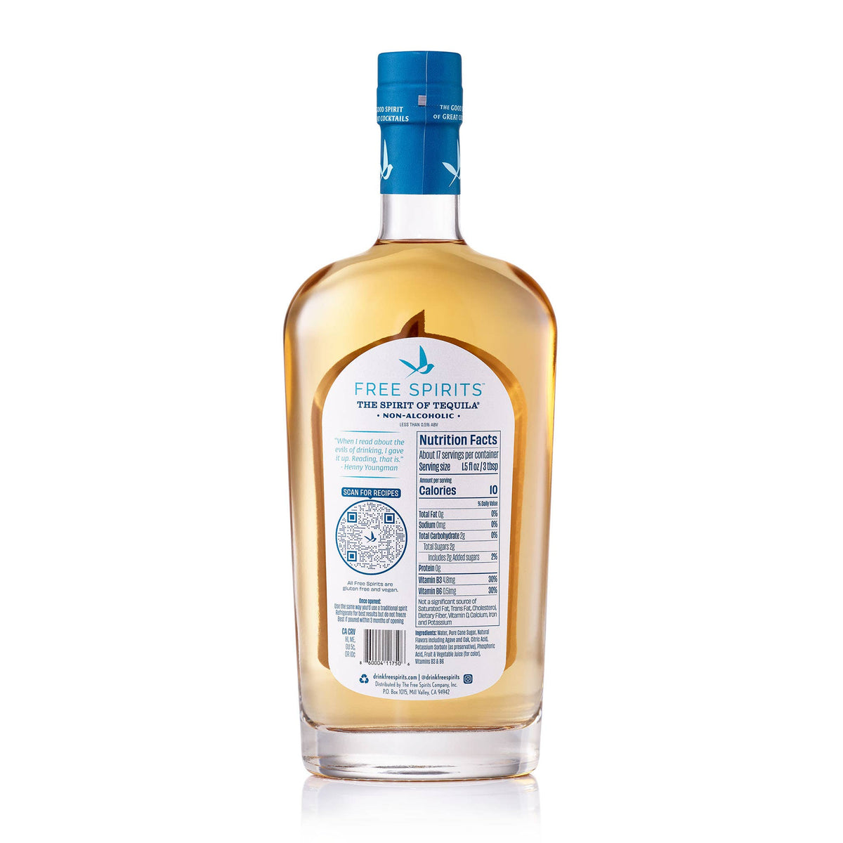 Free Spirits - The Spirit of Tequila | Non-Alcoholic Spirit – Swizzle ...