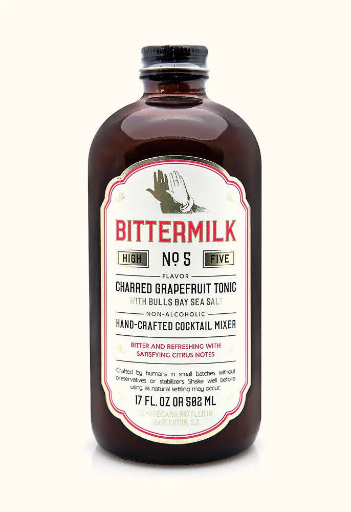 Bittermilk - Bittermilk No 5 Charred Grapefruit Tonic with Sea Salt ...