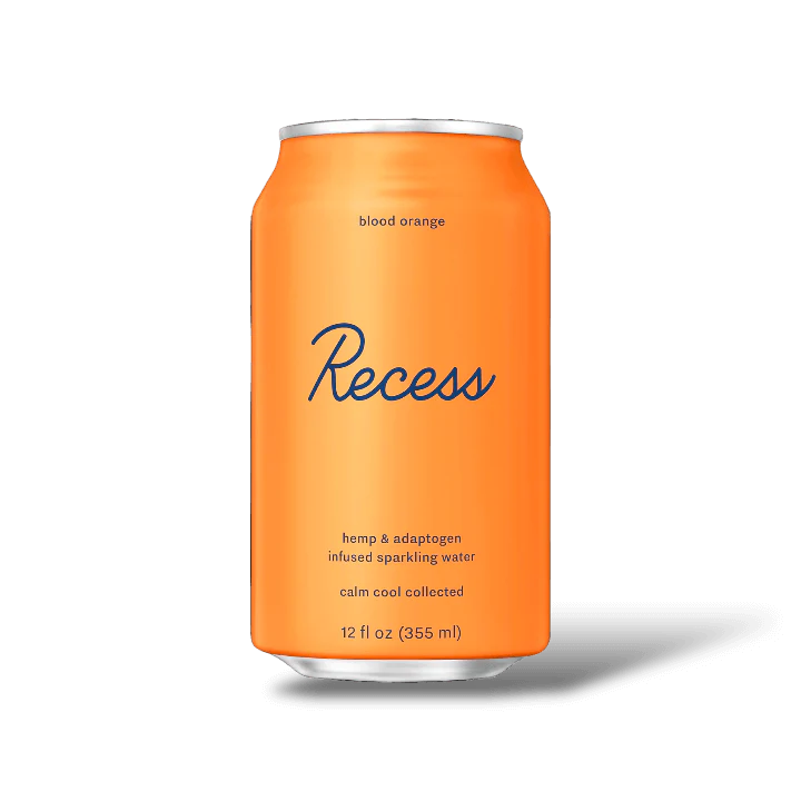 Recess - Blood Orange Hemp & Adaptogen Infused Water – Swizzle: The ...